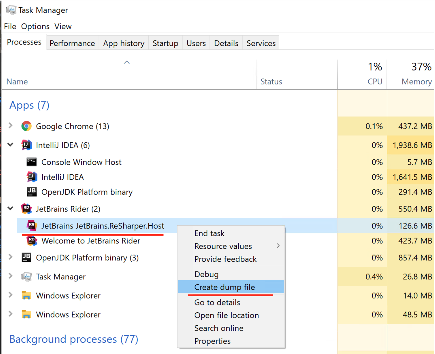 How to collect a dump on a specific crashed or hanged process – Rider ...